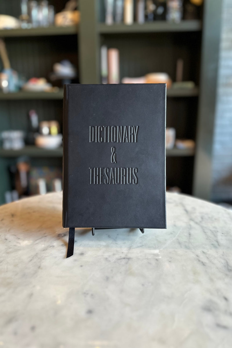 Leather Edition Webster's Dictionary Thesaurus – Augusta Twenty